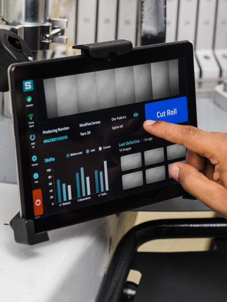 First automated fabric inspection system for Circular Knitting Machines ...