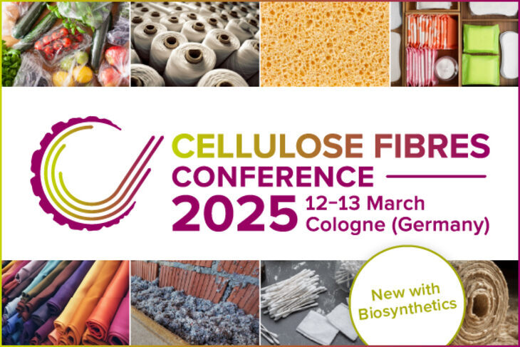 Cellulose Fibres Conference 2025 – New with Biosynthetics” in Cologne ...
